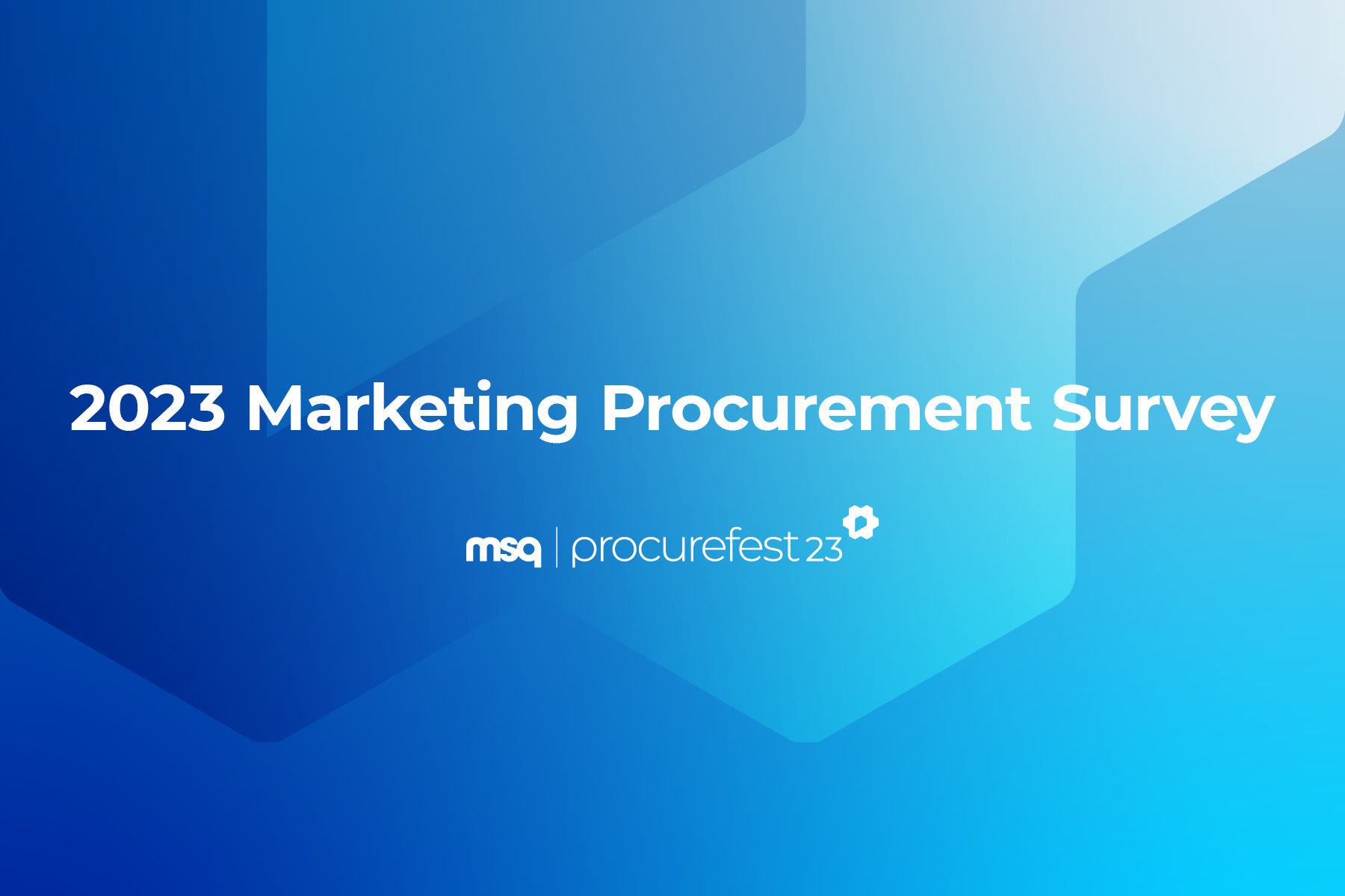MSQ Marketing Procurement Survey 2023: call for entries